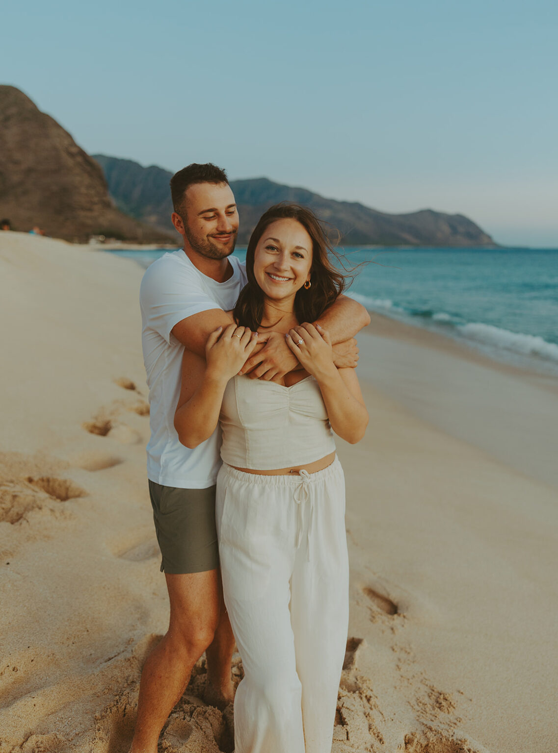 Kelci and Matt's Dreamy Oahu Engagement Photos - valoryevalyn.com