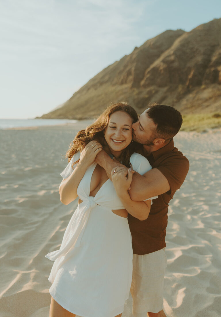 Kelci and Matt's Dreamy Oahu Engagement Photos - valoryevalyn.com